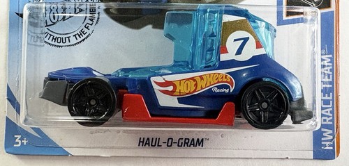 2019 Hot Wheels HW Race Team 2/10 Blue Racing Haul-O-Gram #232 1:64 ...
