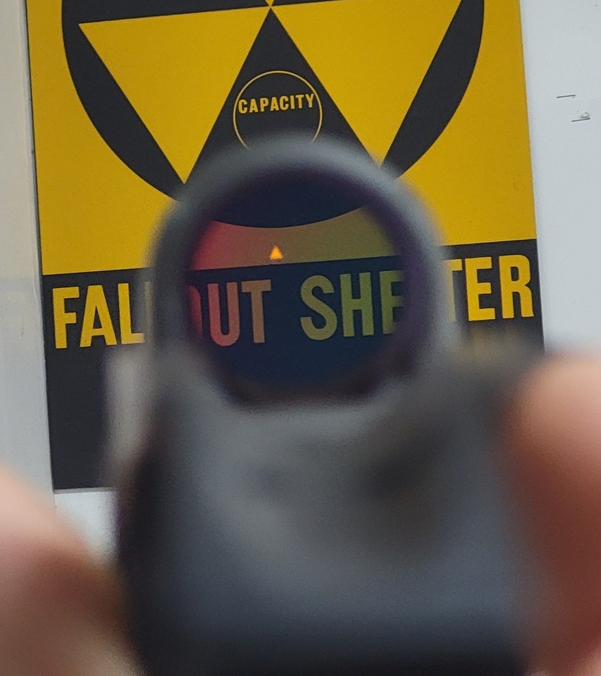 Trijicon Reflex RX01 on RX10 Carry Handle Gooseneck Mount | eBay