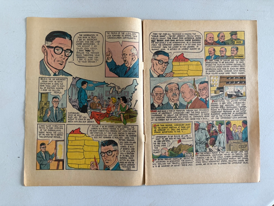 The Red Iceberg (1960) Anti-Communism propaganda! Impact Press St. Paul ...