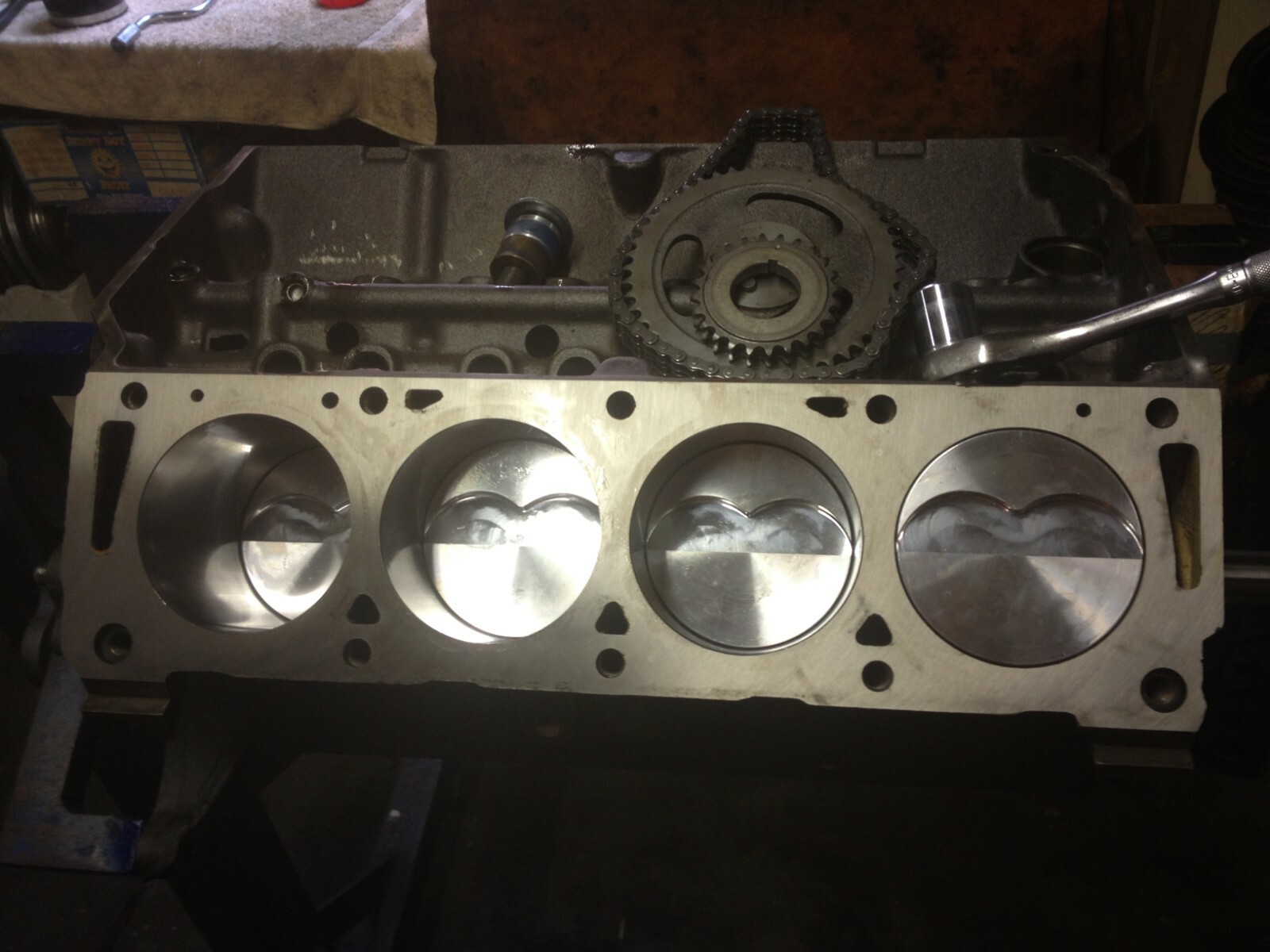 Ford 390 GT FE Engine Block parts Parts Mustang Galaxie 428 427 406 445 ...