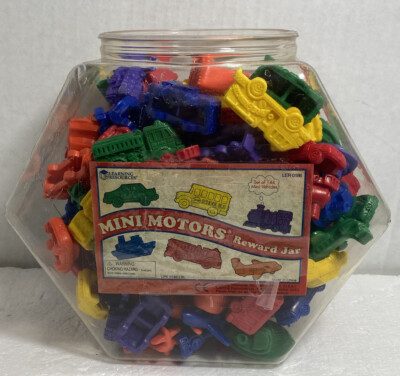 Learning Resources Mini Motors Rewards 144 Plastic Cars Teaching Aids ...