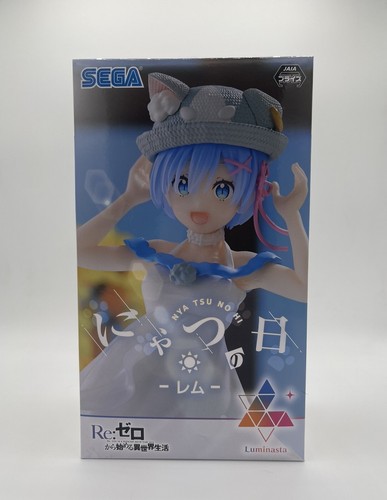 Re:Zero - Rem Summer Day Cat Hat Luminasta Figure | eBay