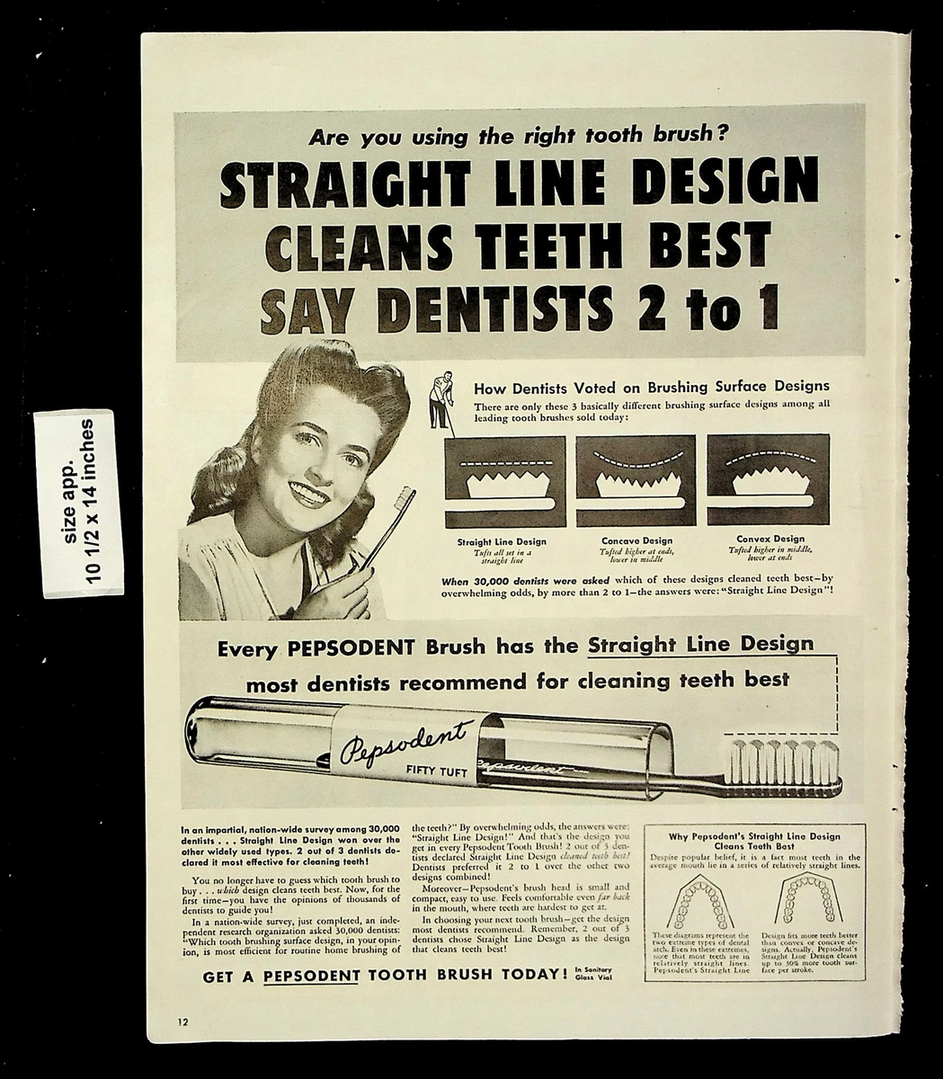 Old Pepsodent Toothpaste