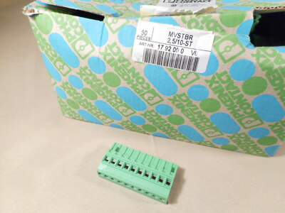 PHOENIX CONTACT 1792090 MVSTBR 2.5/10-ST | eBay