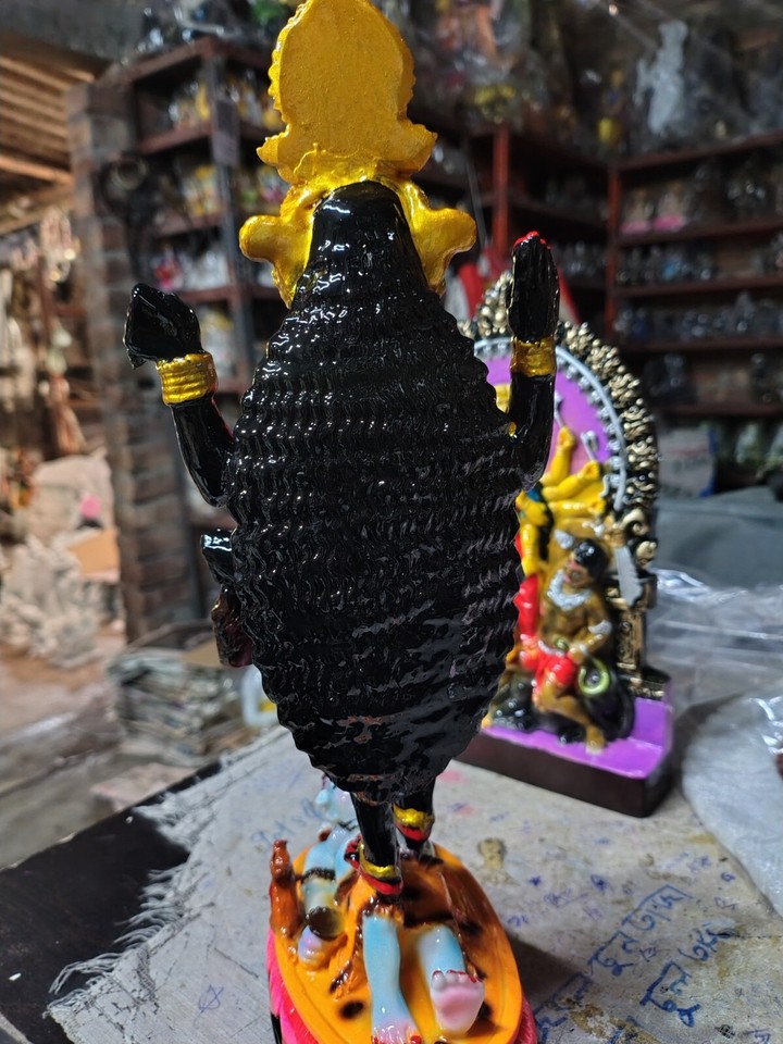 12" Kali Statue, 1 Feet Maa Kali Murti, Goddess Kali Idol, Marble Kali ...