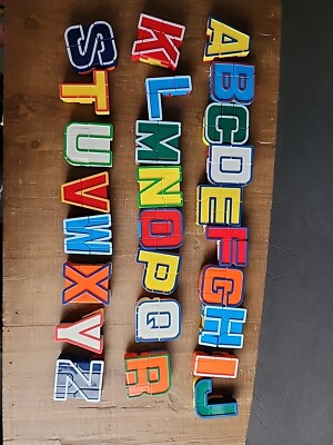 Vintage 80s ALPHA BOTS Alphabet Transformer Letter Robots - Complete ...