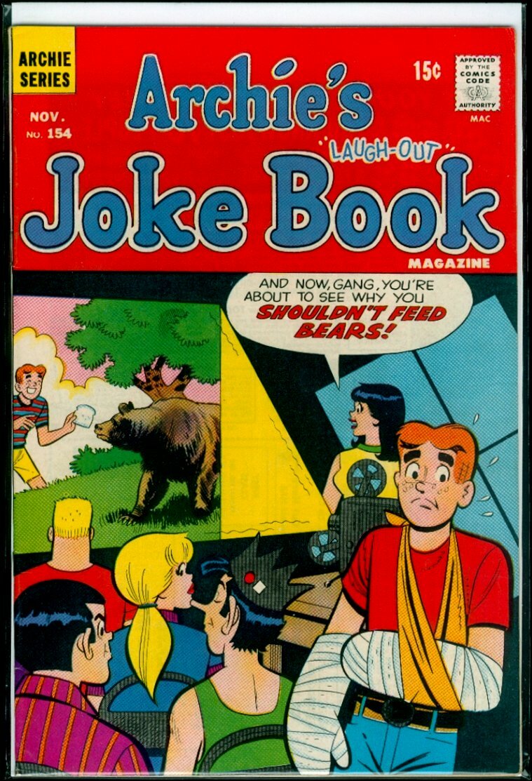 Archie Comics ARCHIE'S Joke Book #154 VFN 8.0 | eBay
