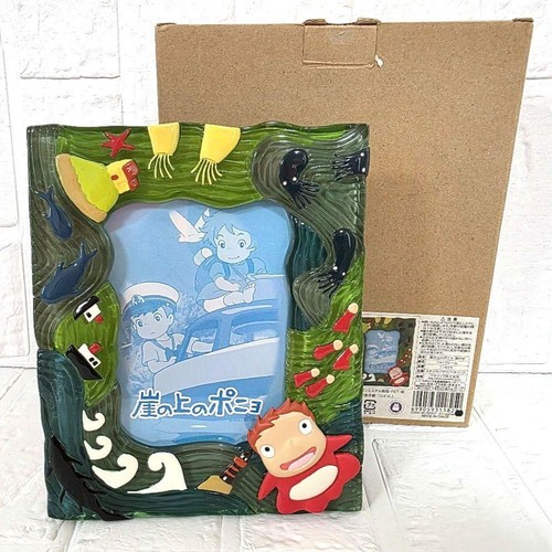 Studio Ghibli Ponyo Photo Frame Figure Boxed Rare 20cm Collectible ...