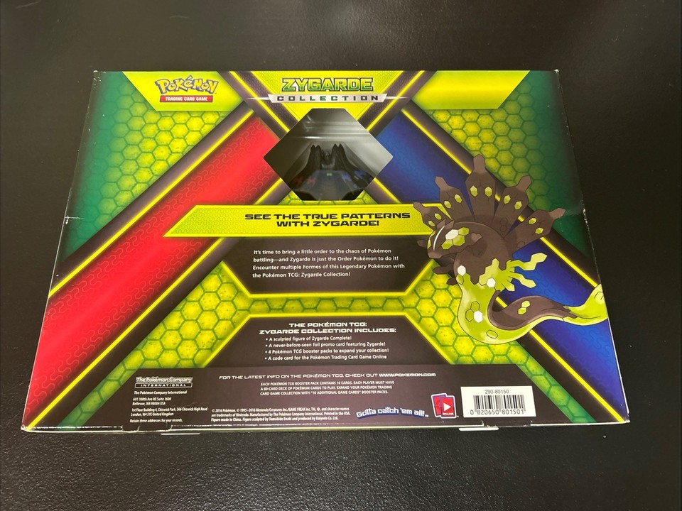 Pokemon TCG Factory Sealed Zygarde Collection w/Figure XY Series | eBay