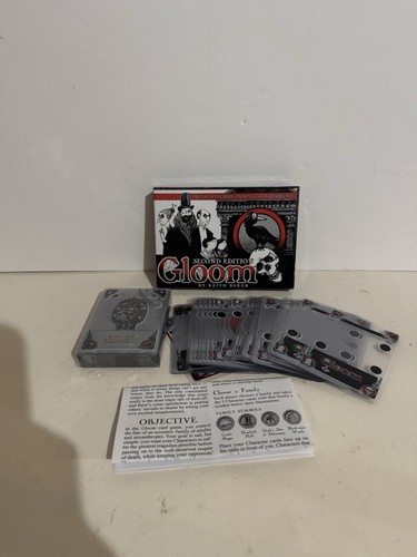 Gloom 2nd Edition Card Game Wicked Family Fun Atlas Games ATG 1350 100% ...