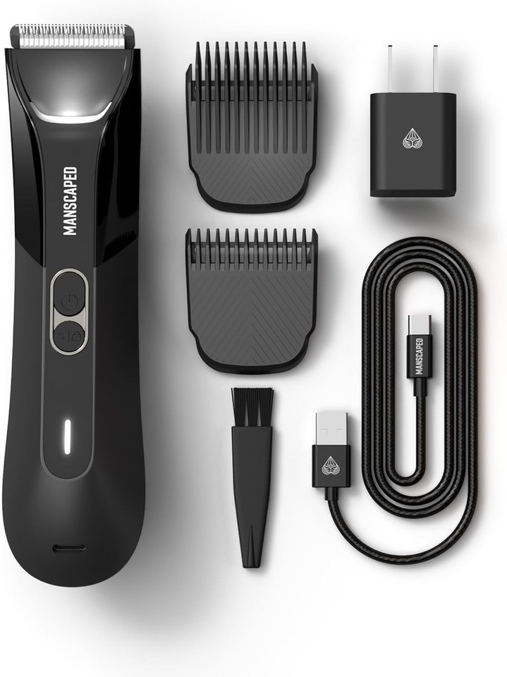PRO Body Trimmer 4.0: Wet/Dry Groomer, SkinSafe Blade, LED Light ...