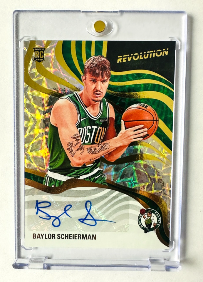 2024-25 Panini Revolution Baylor Scheierman AUTO RC Scope SP #/20 ...