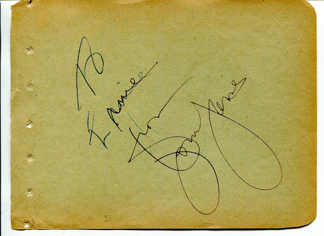 JON JONES or TOM JONES signed AUTOGRAPH 5512 | eBay