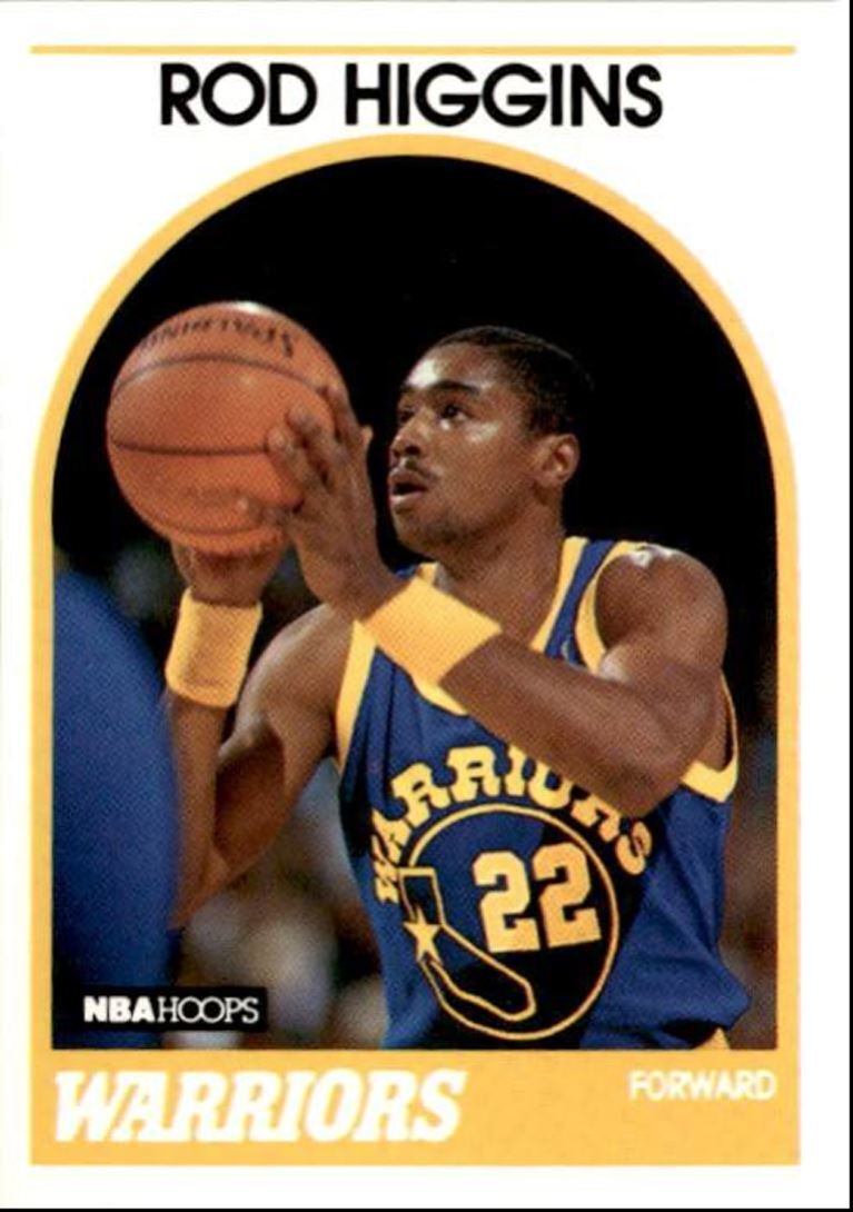 1989-90 Hoops Basketball Card Rod Higgins Golden State Warriors #209 | eBay