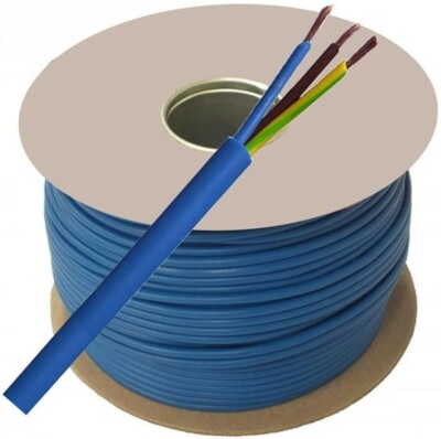 Arctic Cable Blue 2.5mm 3183A 3 Core 240V Caravan Camping Artic 240 ...