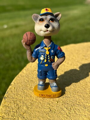NIP 2005 Minnesota Timberwolves Crunch Mascot Bobblehead Boy Scout Size ...