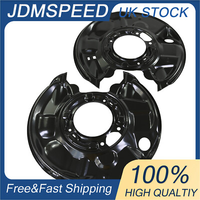 Pair Rear Disc Brake Back Plates RH LH For Mercedes C-Class 203 CLK 209 ...