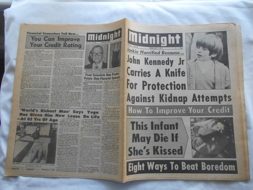 MIDNIGHT NEWSPAPER TABLOID MAGAZINE--FEBRUARY 5,1973 | eBay
