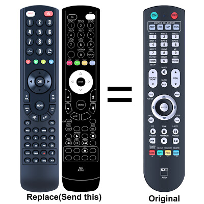Replacement Remote Control For NAD AV3 AVR3 AVR4 T741 T747 T748 T757 | eBay