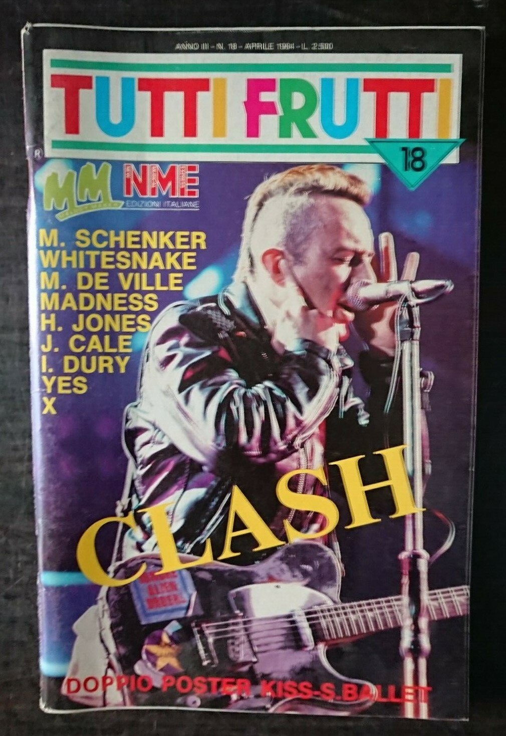 TUTTI FRUTTI RIVISTA 2 USCITE N 20 25 KISS SIMPLE MINDS | eBay