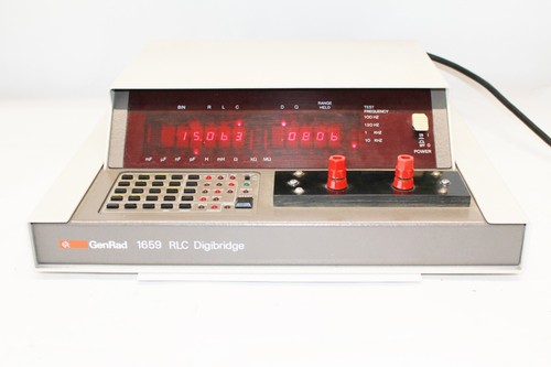 GenRad 1659 RLC Digibridge 10Hz – 10kHz LCR Meter 1659 (4781) | eBay