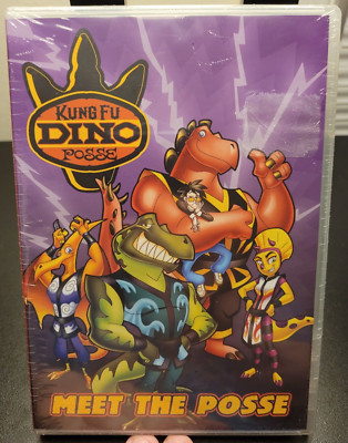 Kung Fu Dino Posse DVD NEW Meet The Animated TV Series Starz Kids ...