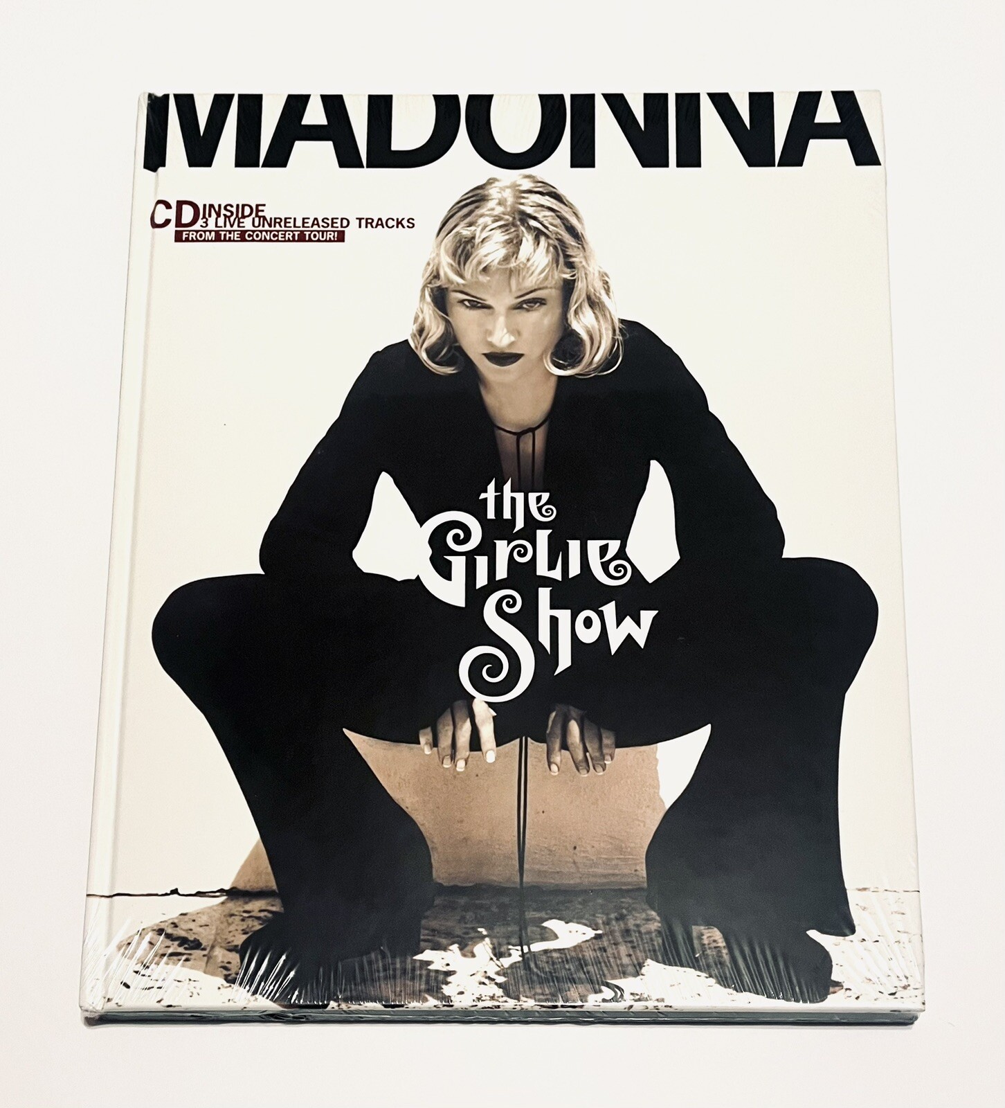 MADONNA FACTORY SEALED THE GIRLIE SHOW BOOK 1994 w PROMO CD UK | eBay