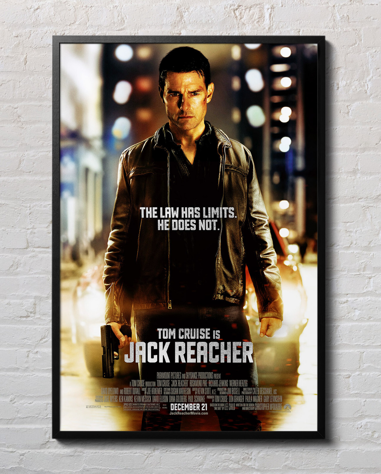 Tom Cruise Jack Reacher Poster