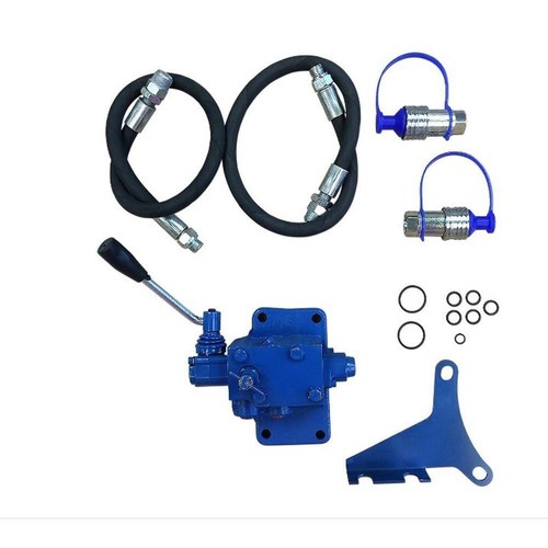 Single Spool Double Acting Hydraulic Remote Valve Kit Fits Ford Tractor ...