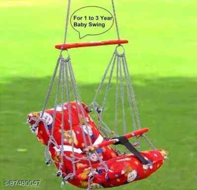 Magic Swing Jhula for Kids Children Folding and Washable for 2-4 Years ...
