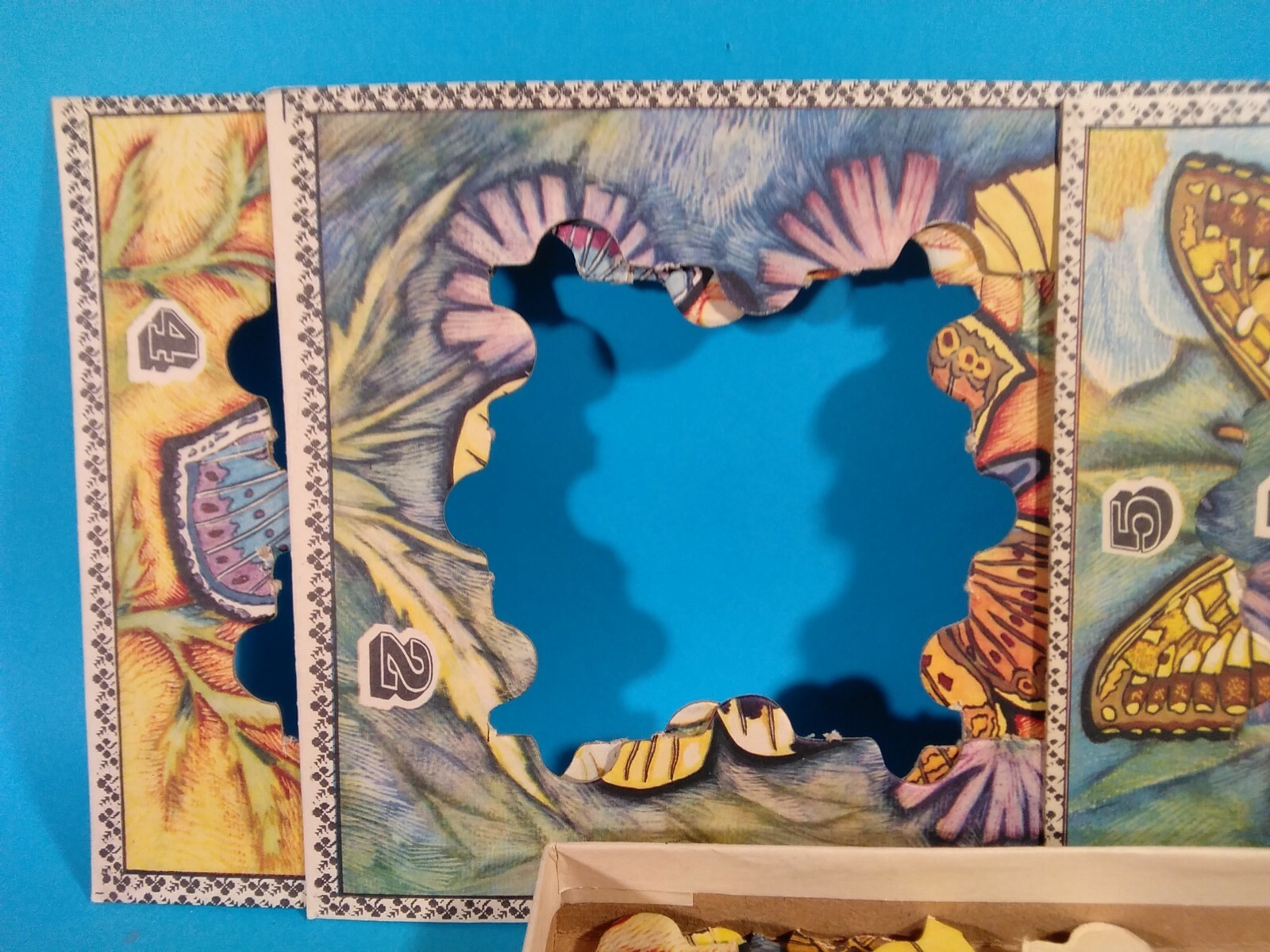 Vintage Soviet puzzles. One of the first. Toy USSR. original. Full set ...