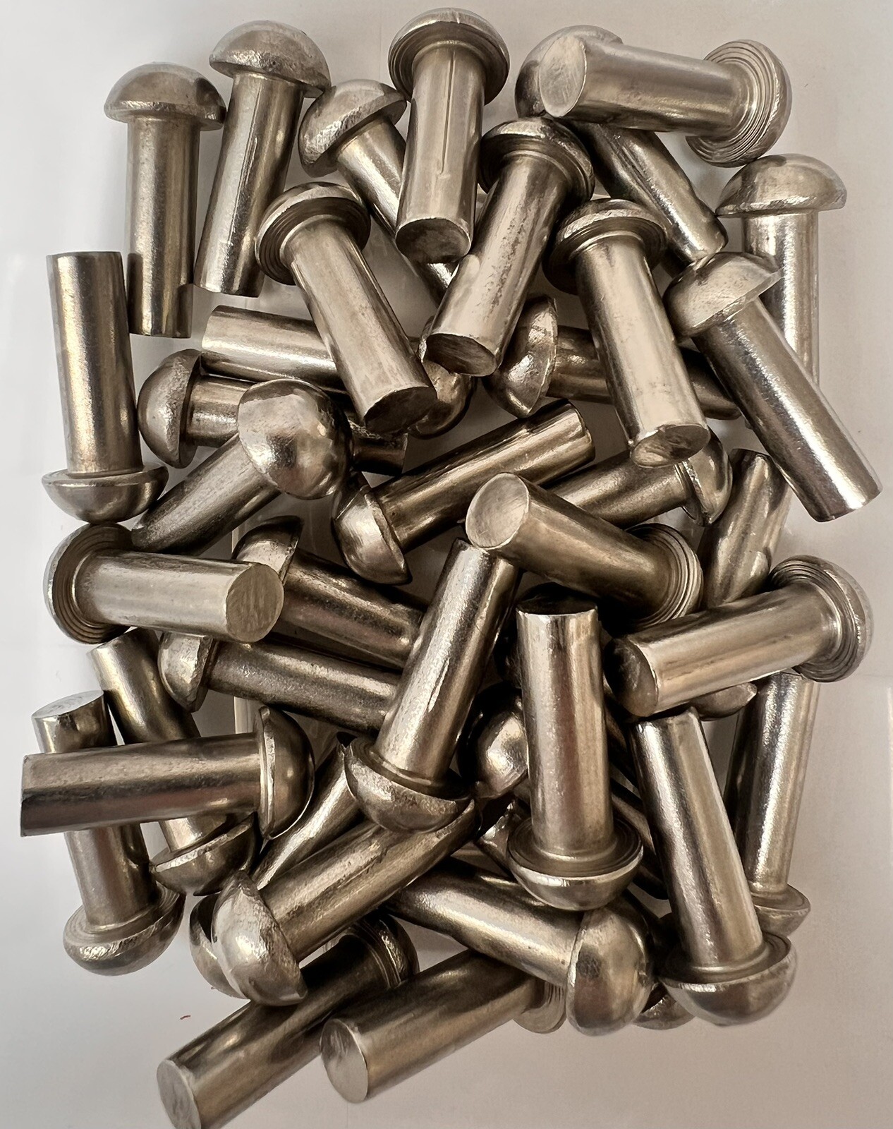 (1,000) 1/4 X 3/4 Round Head Solid Rivet Stainless .25x.75 1/4"x3/4" | eBay