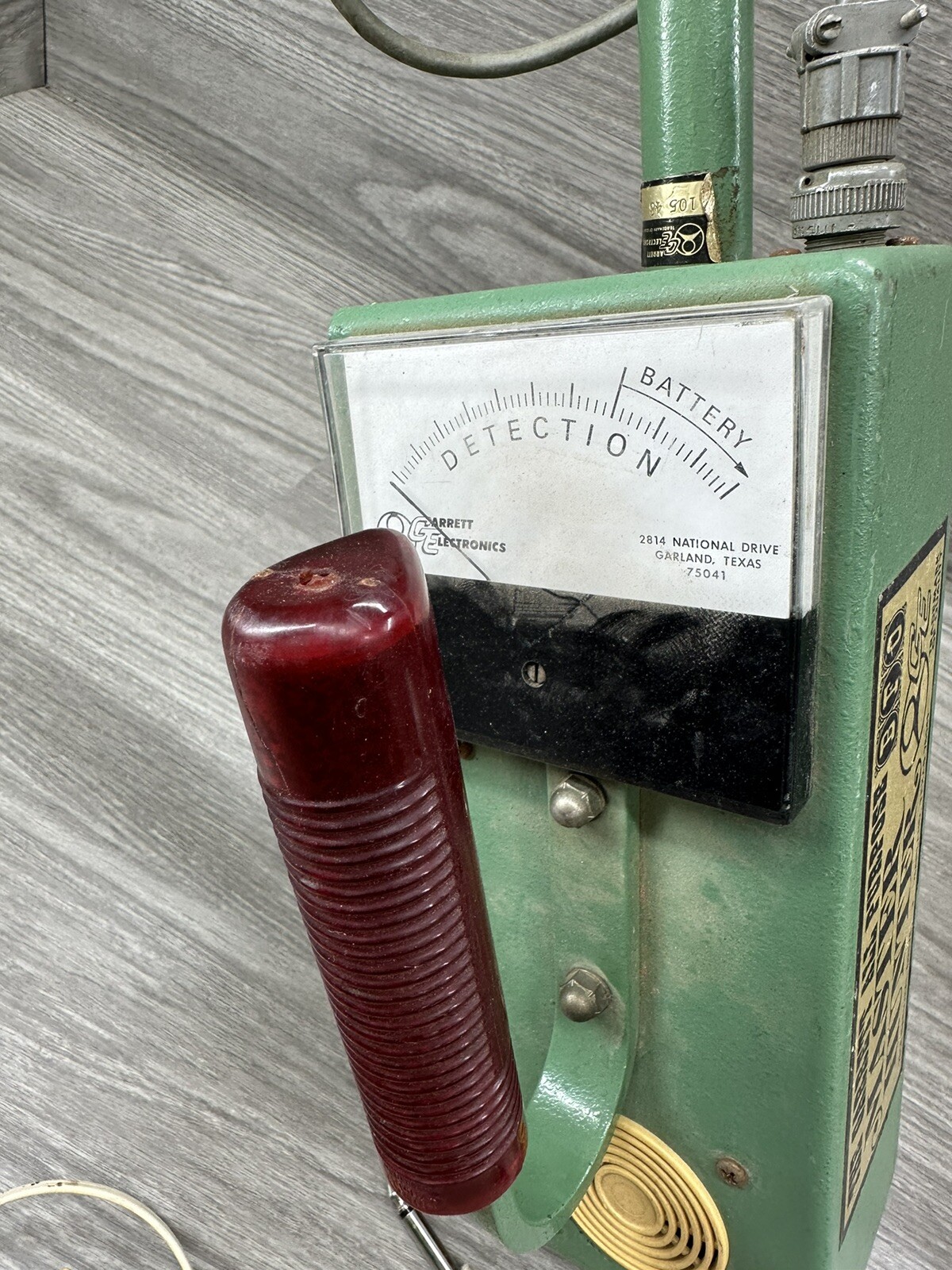 Vintage Garrett coin Hunter BFO metal detector UNTESTED/AS IS | eBay