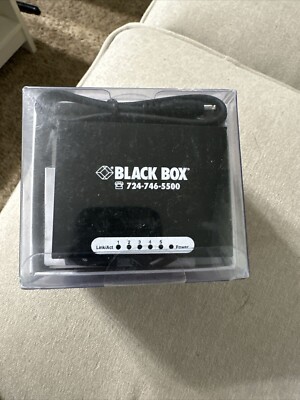 Black Box (LBS005A) 5-Ports External Switch New | eBay