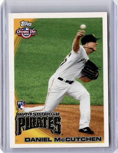2010 Topps Opening Day Daniel McCutchen Rookie Baseball Card Pittsburgh ...