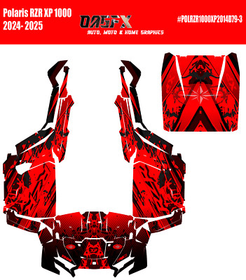 2024-2025 Polaris RZR XP 1000 Graphics Kit D79-3 OAGFX | eBay