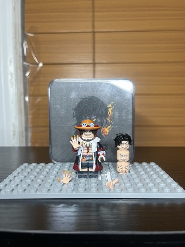 New World Bricks Custom Portgas D Ace Lego Minifigure One Piece | eBay