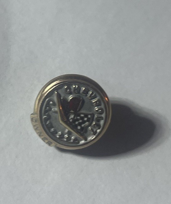 Vintage 1960s 10k Gold GP Enamel Chevrolet Corvette Owner Pin - Rare | eBay