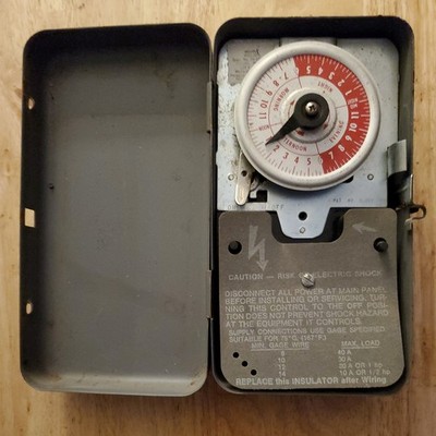 PARAGON ELECTRIC 4001-00 24Hr. Electric Timing Motor Made In USA 40amp ...
