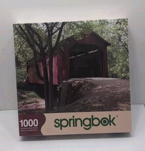 Covered Bridge Springbok 1000 Piece Puzzles 24" x 30" SEALED NIB NEW ...