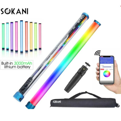 SOKANI X25 RGB Led Video Light Full color CTT Mode 2800K-10000K Remote ...