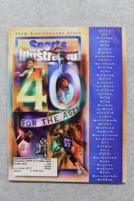 SPORTS ILLUSTRATED 40th Anniversary Issue *For The Ages* - Magazine | eBay