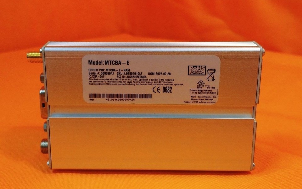 MultiTech Systems Multi Modem MTCBA-E-NAM Wireless Cellular Modem | eBay
