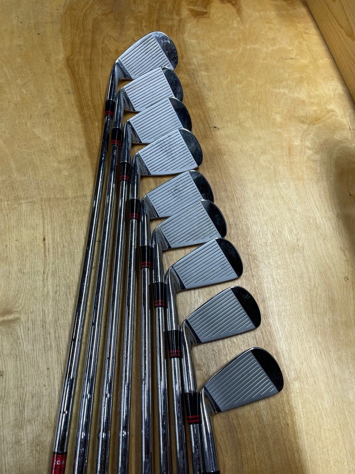 Hogan Apex Plus Iron Set (3-PW + SW) Standard Stiff Flex Steel Shafts ...