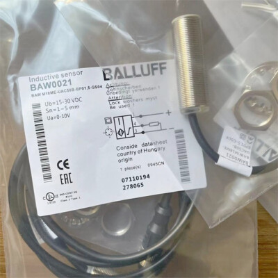 1PC NEW FOR BALLUFF Proximity switch BAW0021 BAW M18ME-UAC50B-BP01,5-GS04 sensor | eBay