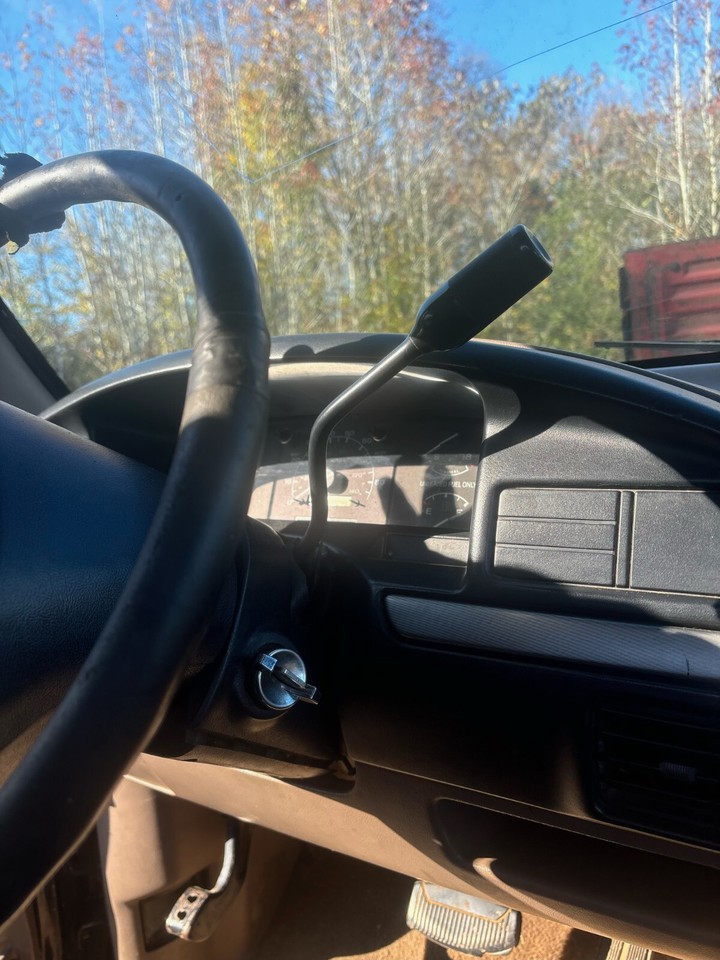 1992-1997 f150 f250 f350 steering column with tilt wheel for an ...