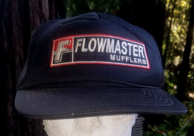 Vintage Flowmaster Baseball Cap Trucker Hat - Mesh - Adjustable - Snap ...