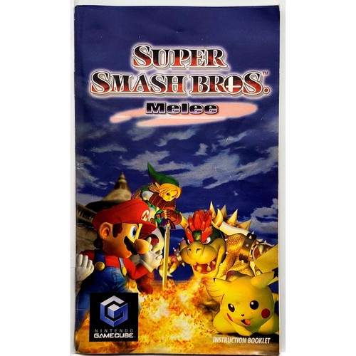 (Manual Only) Super Smash Bros. Melee Nintendo Gamecube Instruction ...