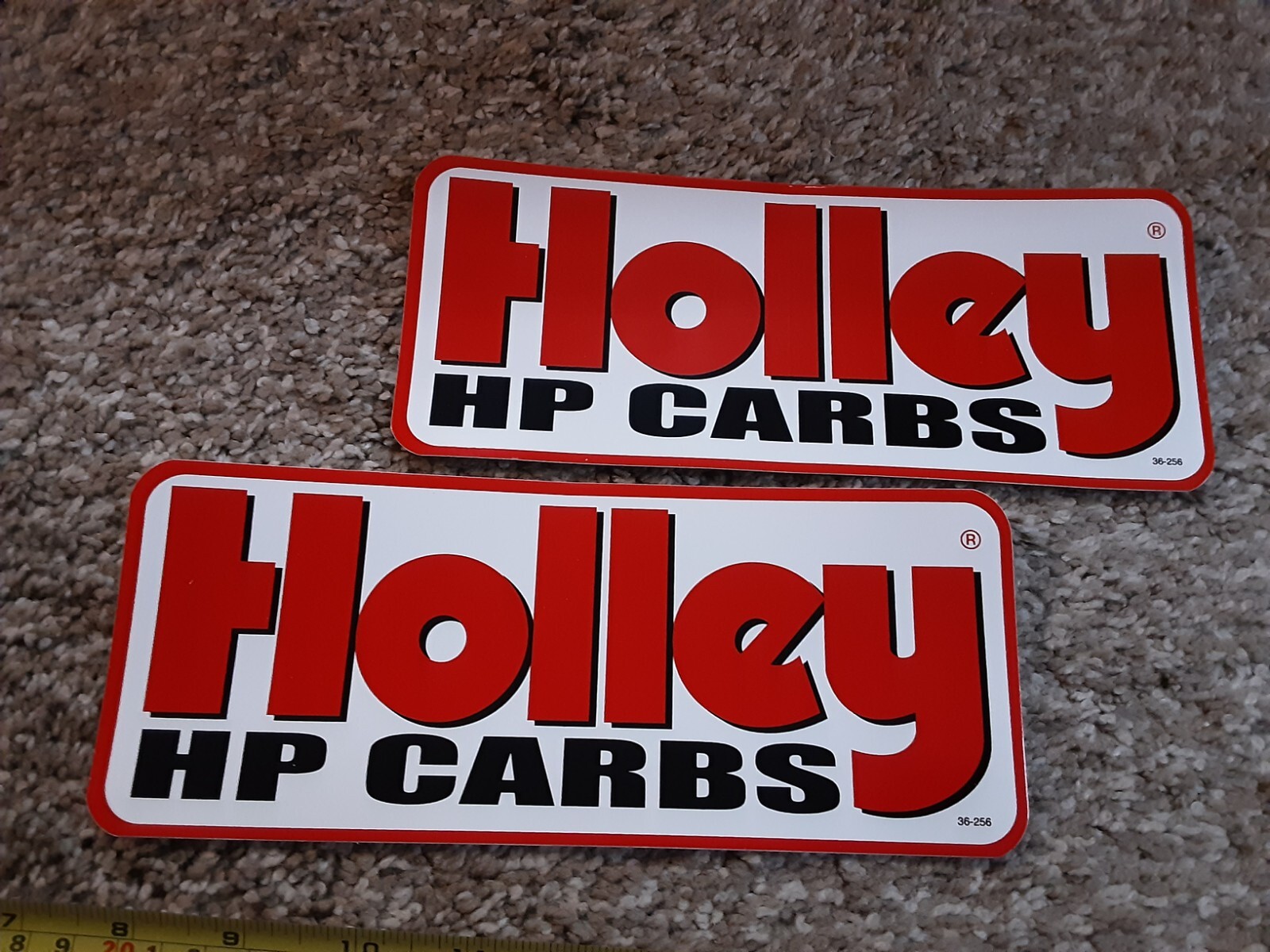 Lot of 2 Vintage Holley HP Carburetor Racing Decals Stickers Nascar ...