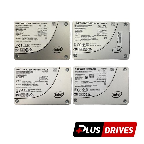 1x 480GB SATA SSD Generic Intel 2.5" Enterprise SSD Drive 6Gbps | eBay